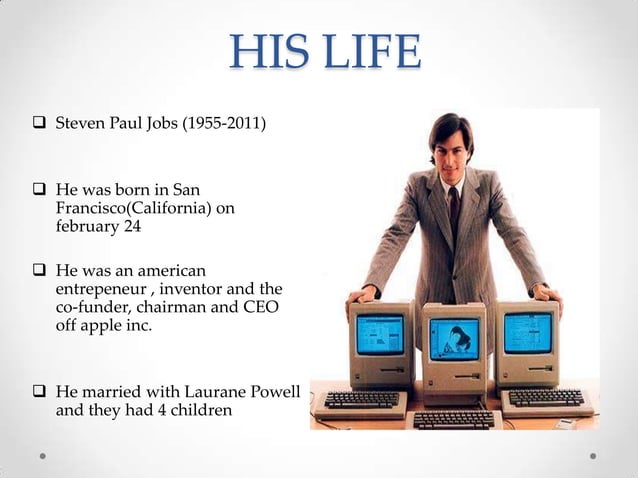 Presentación de steve jobs | PPT