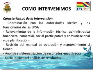 Presentación DIAGNÓSTICO EPSA BOLIVIA.pptx