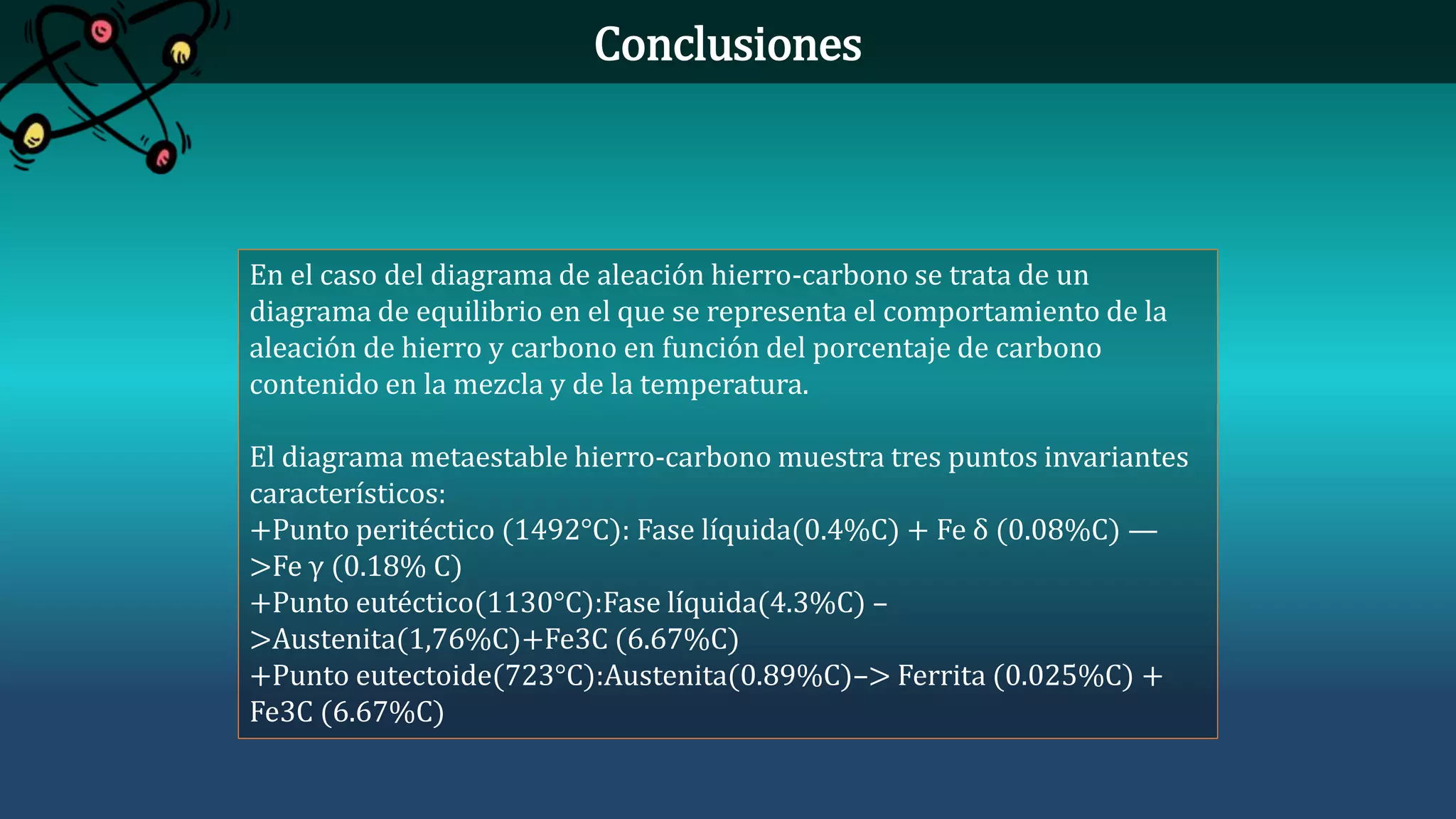 Diagrama Fe-c (Hierro Carbono). | PPTX