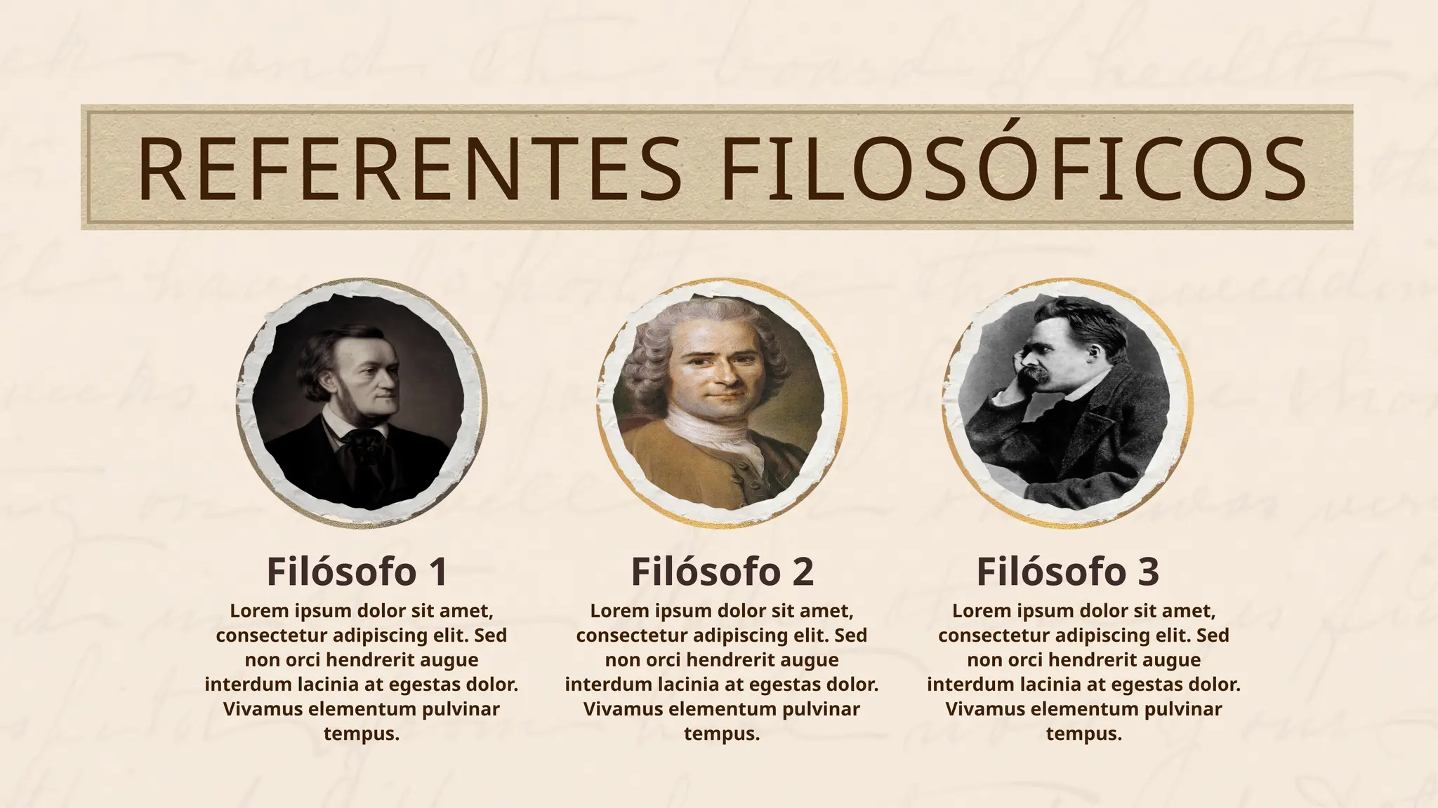 Presentación Diapositivas Historia de la Filosofía Collage Antiguo ...