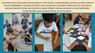 Programa de Refuerzo en Lectoescritura para Primer Grado: Desarrollo ...