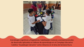 Programa de Refuerzo en Lectoescritura para Primer Grado: Desarrollo ...