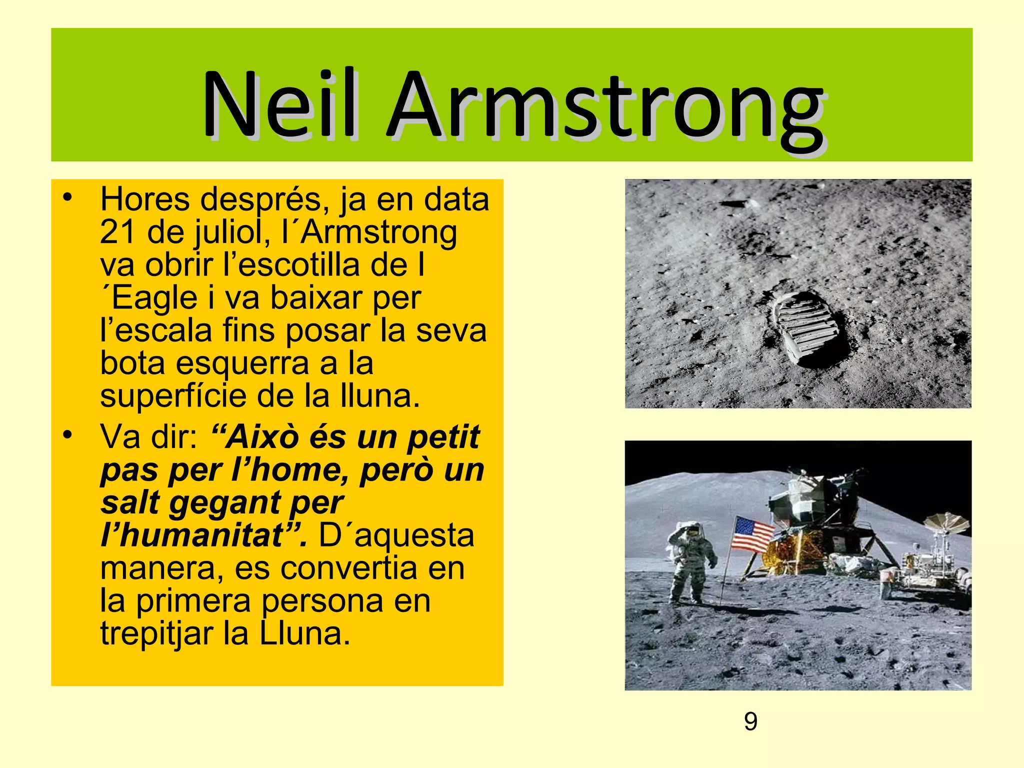 Presentació neil armstrong | PPT