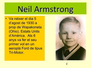 Presentació neil armstrong | PPT
