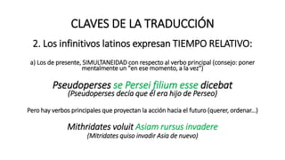 PRESENTACIÓN SOBRE EL INFINITIVO LATINO.ppsx