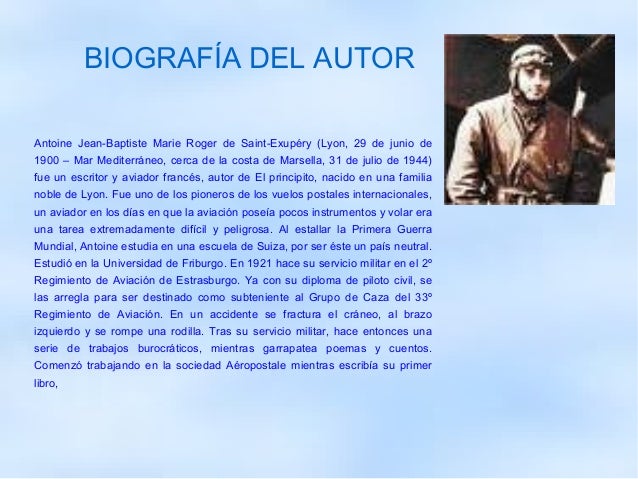 Presentación El Principito