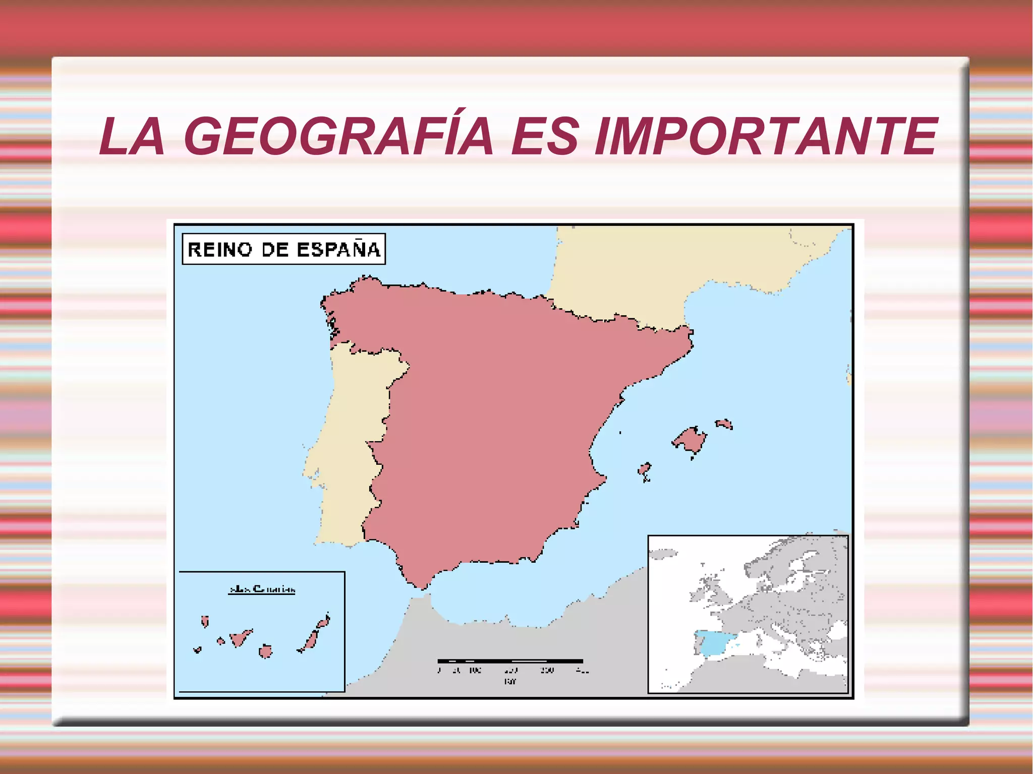 Breve geografía e historia de España | ODP