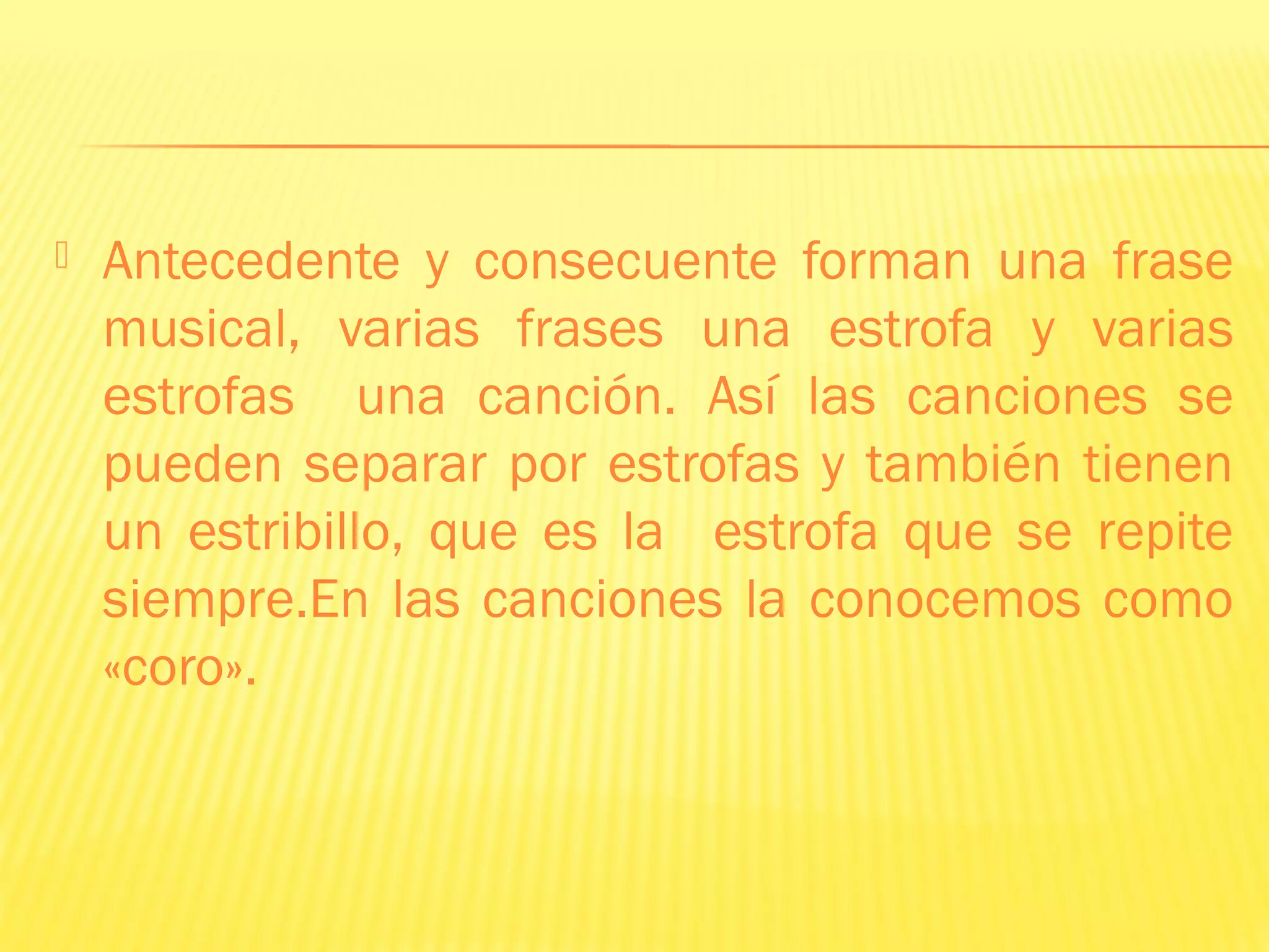 Presentación estrofa y estribillo. | PPT