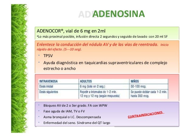 (Nuestros) Fármacos de urgencias