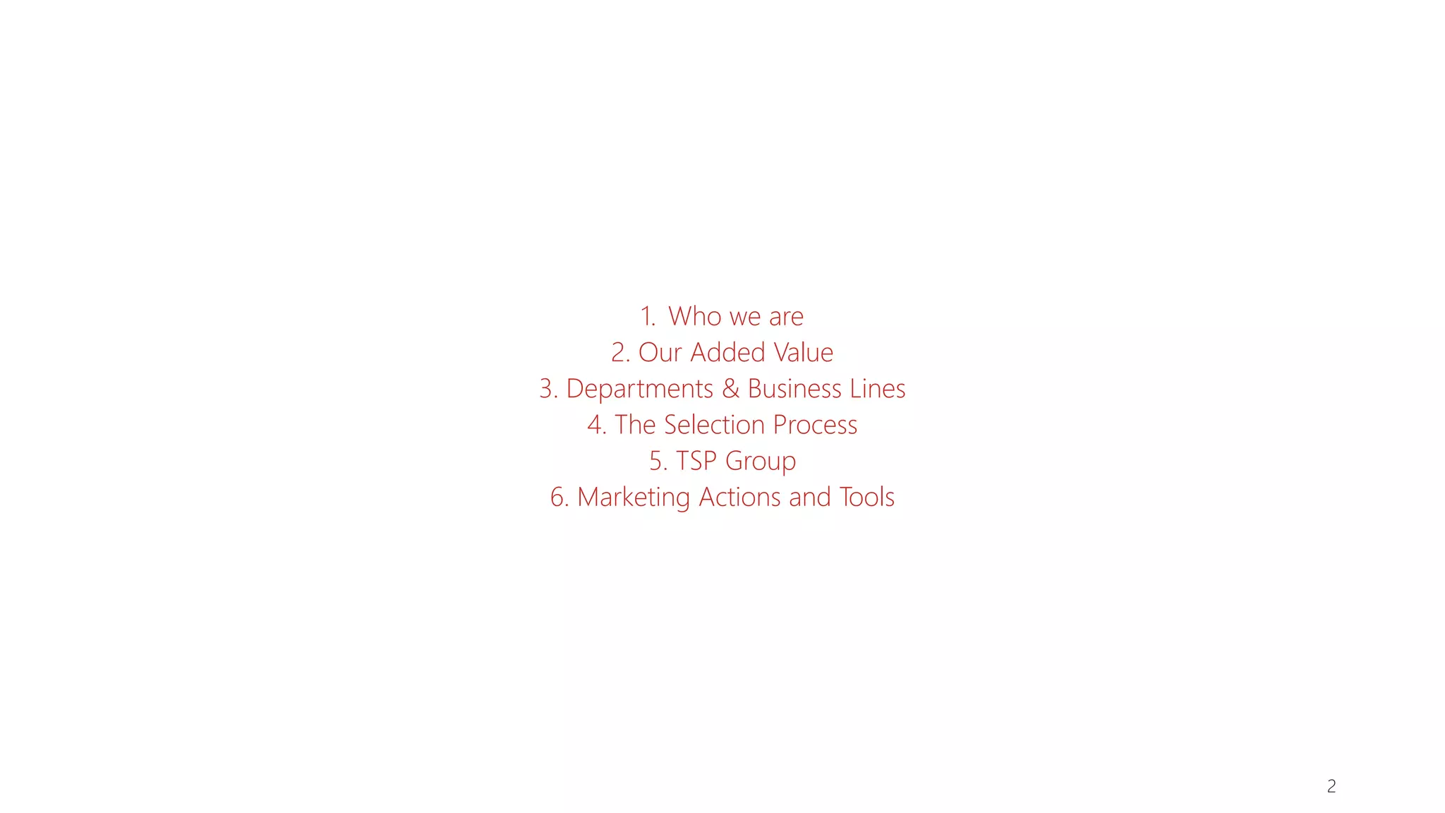 Talent Search People general presentation | PPT