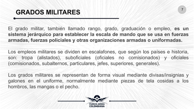 GRADOS MILITARES........................ | PPT