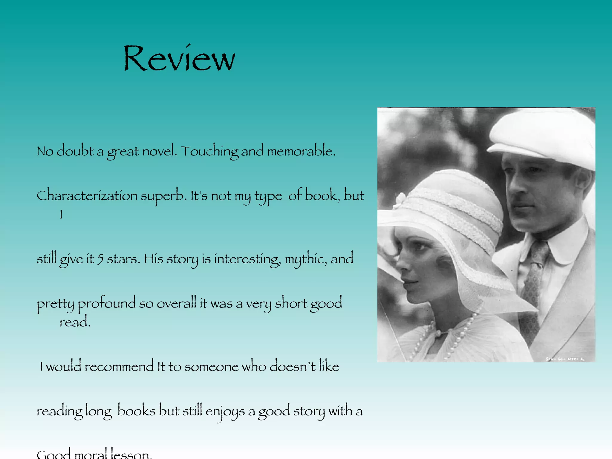 Great Gatsby | PPT
