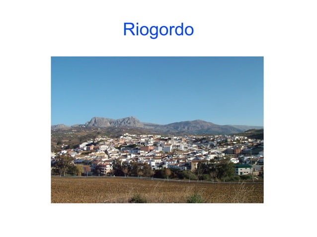 Riogordo atracciones clave | PPT