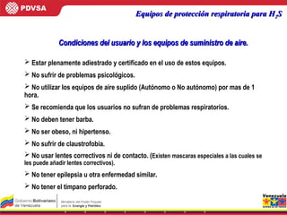 Presentación seguridad, prevencion y riesgos del H2S.ppt