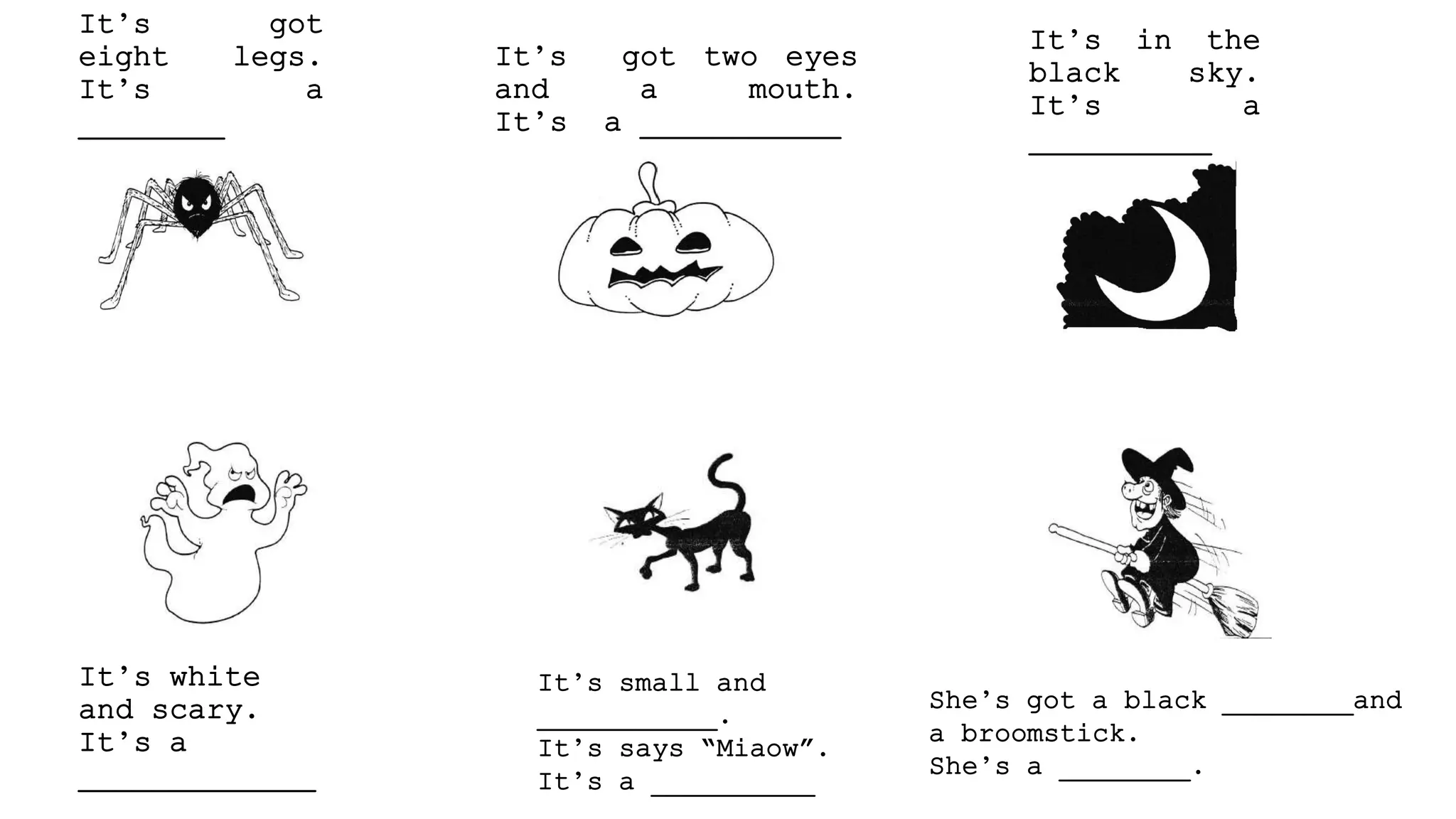 Presentación halloween guessing descriptions | PPTX