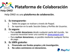 Presentación help ong! | PPSX
