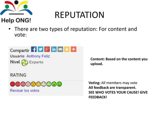 Presentación help ong ingles | PPT