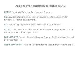 "Smart" territorial development. From participation to commitment. | PPT