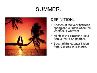 THE SEASONS | PPT