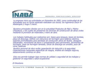 PresentacióN Inaba | PDF
