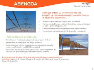 Abengoa Inabensa - Presentación corporativa | PDF