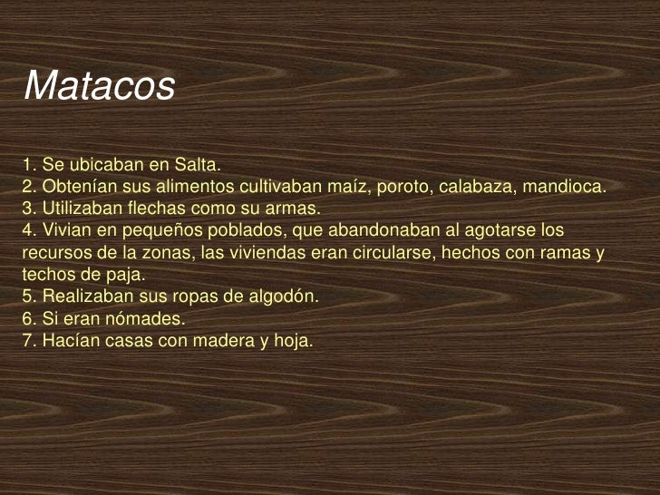 Presentación indigenas argentinos - 5to Grado