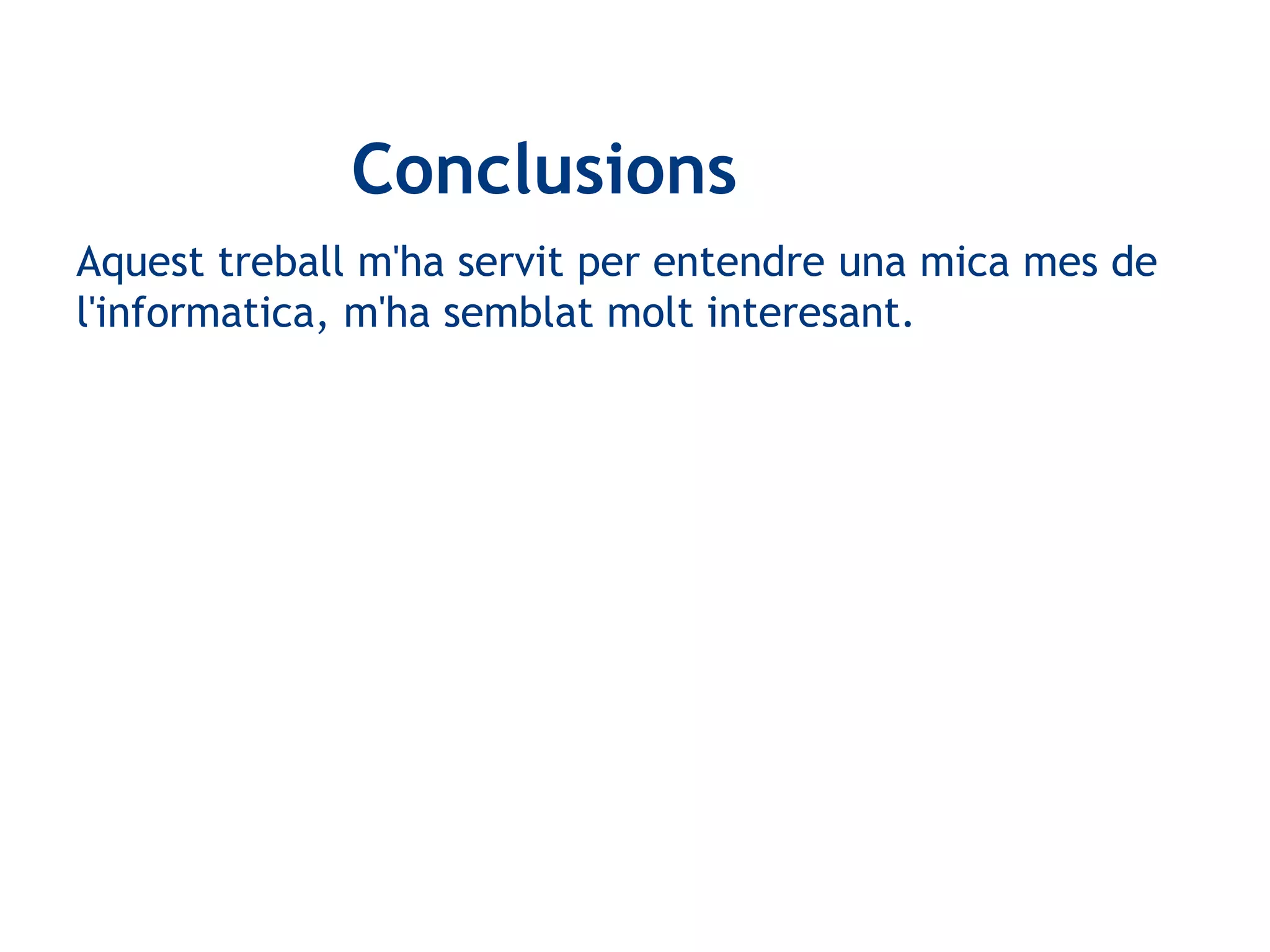 Presentación informatica | PPT