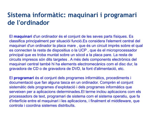 Presentación informatica | PPT