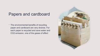 Recycling and its types, Types of Recycling.pptx