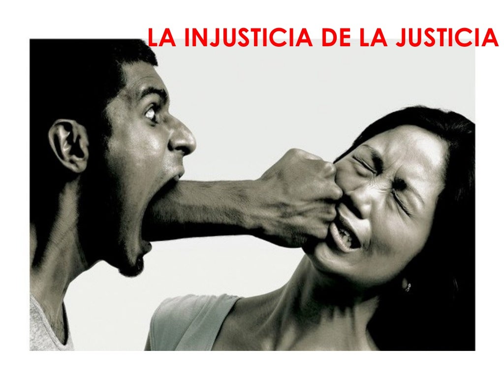 Presentación injusticia de la justicia