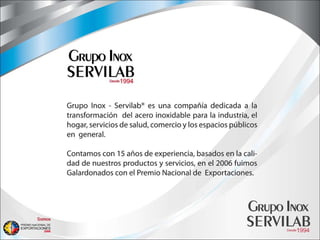 PresentacióN Inox Food | PPT