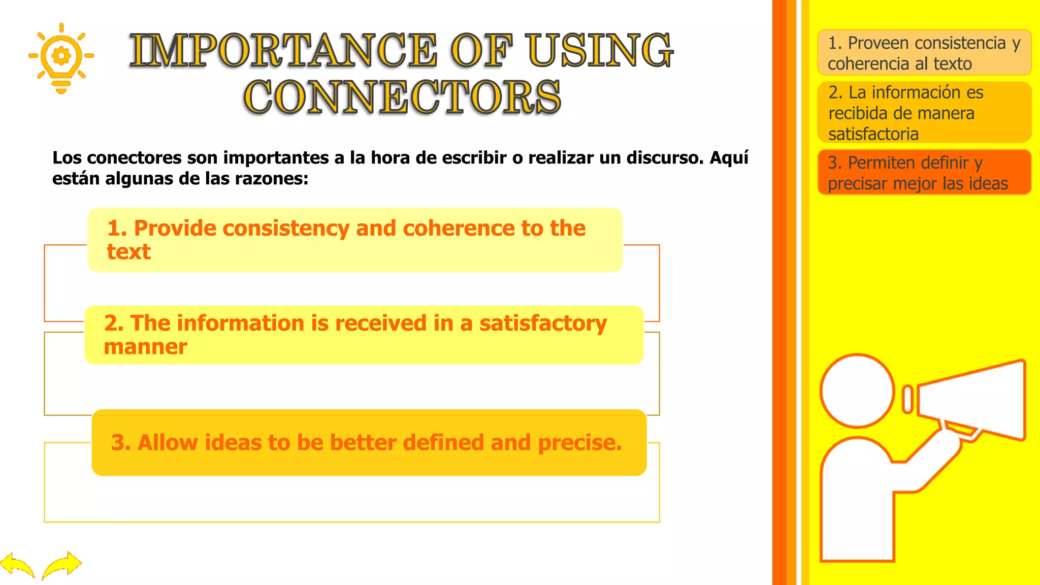 Connectors in English | PPTX