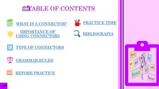 Connectors in English | PPTX