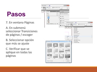 Presentación interactiva con indesign | PDF
