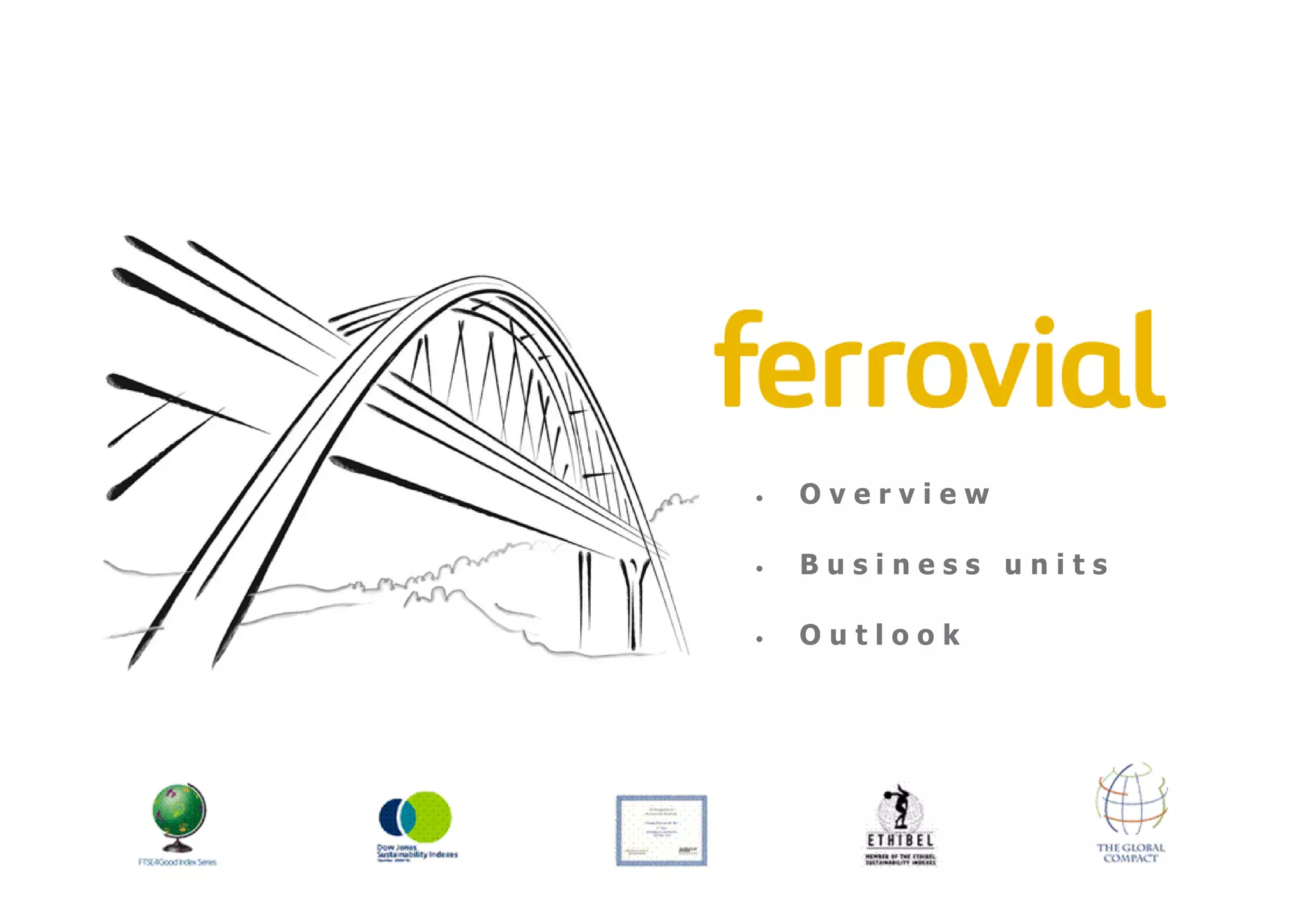 Ferrovial Investors Presentation 2011 | PDF