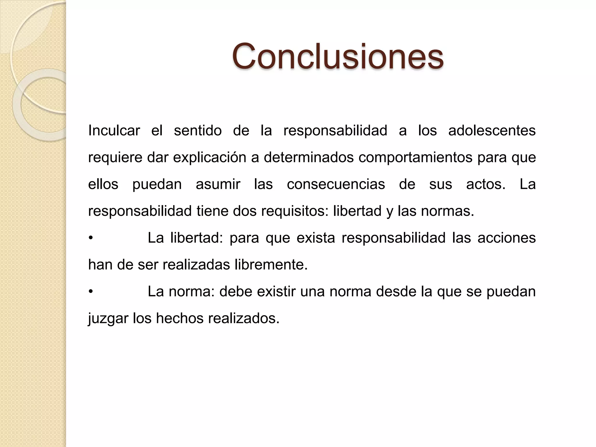 Presentación irresponsabilidad ante el estudio | PPT
