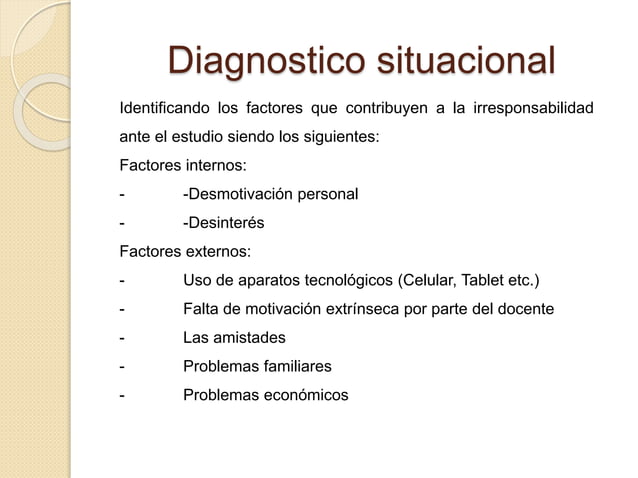 Presentación irresponsabilidad ante el estudio | PPT