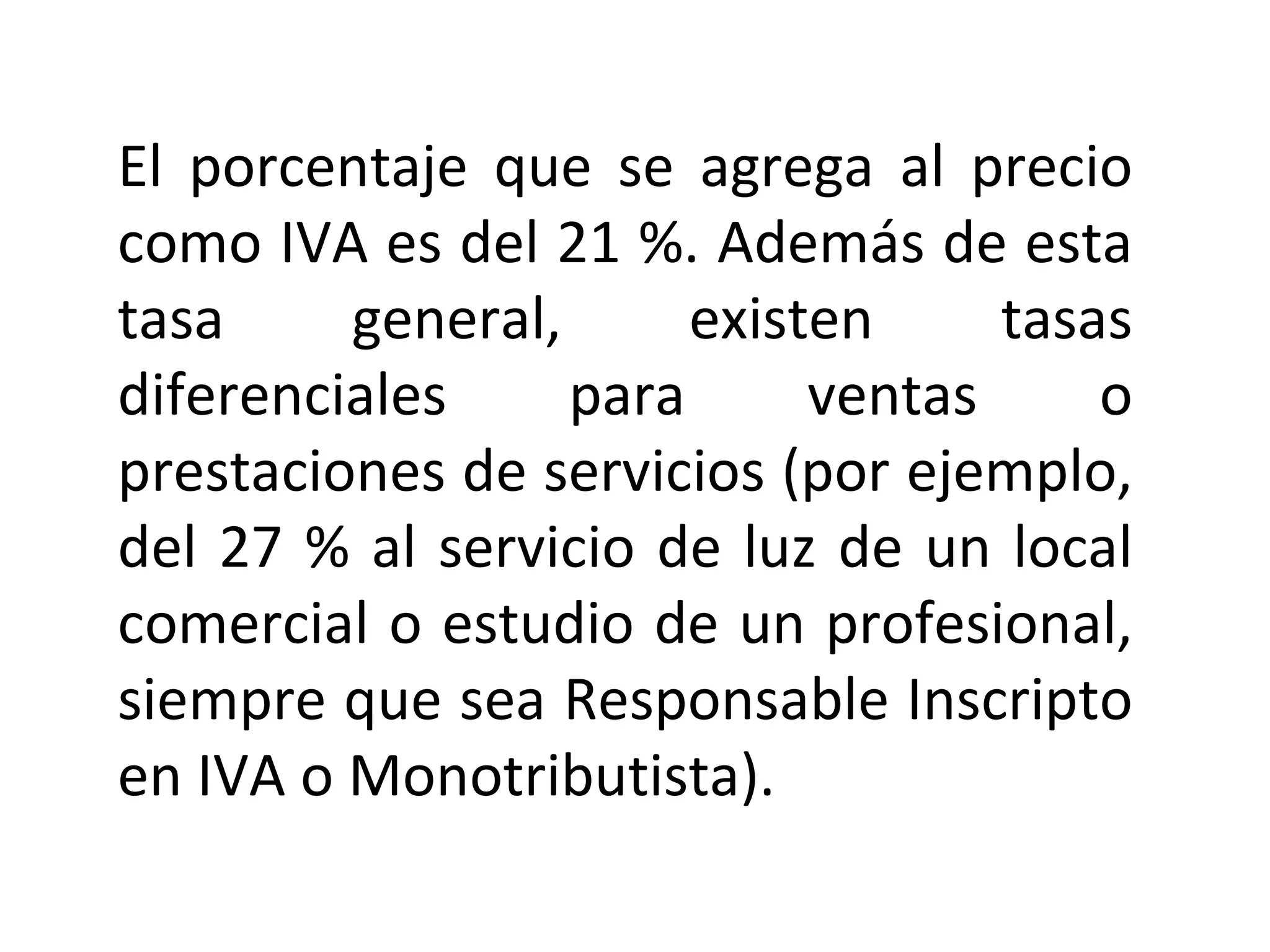 Presentación iva para docs | PPT