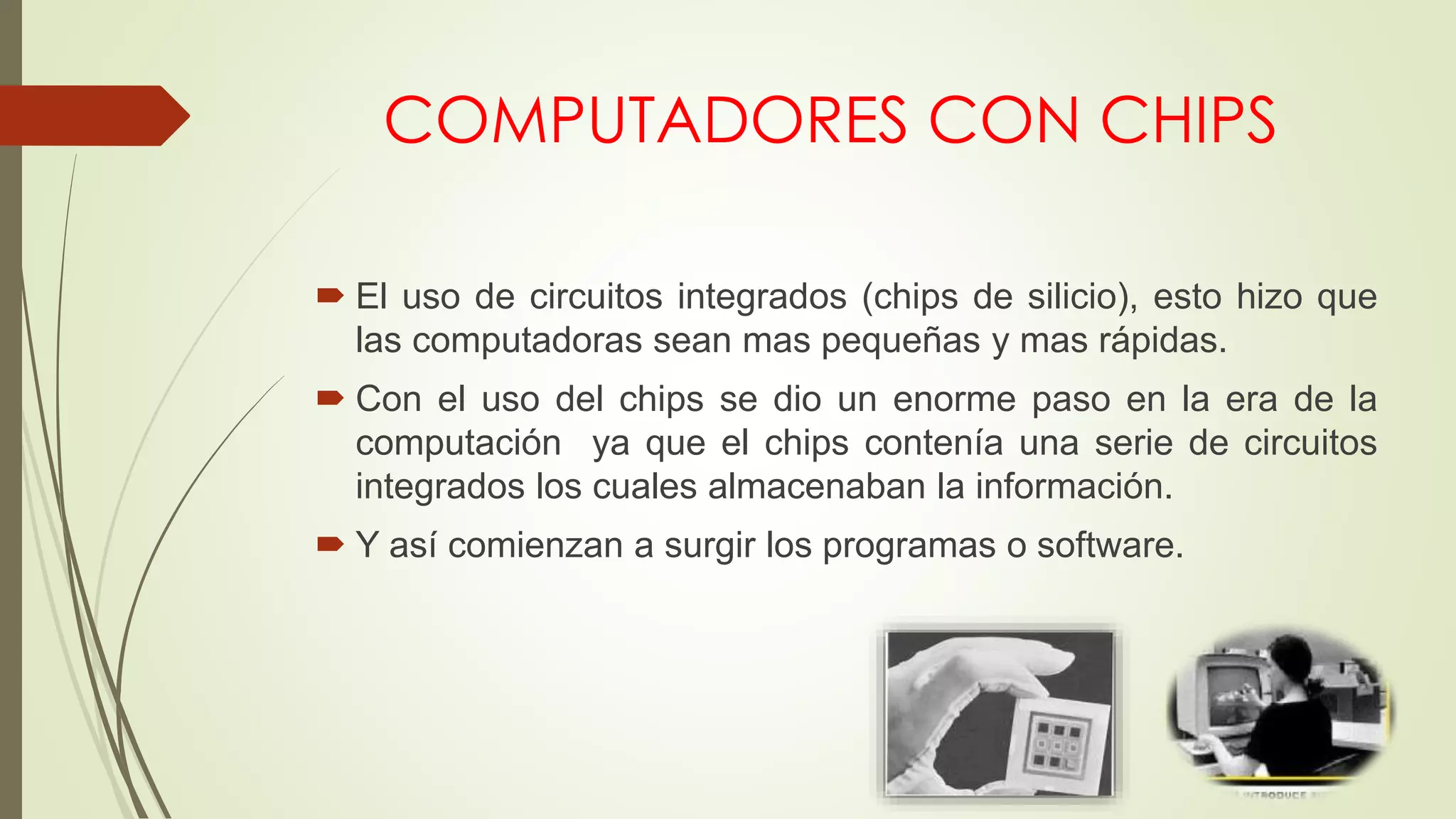 Presentación la evolucion de los computadores | PPTX