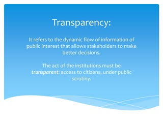 New Law on Access to Public Information: | PPTX