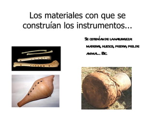 Presentación la música en la prehistoria | PPT