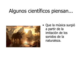 Presentación la música en la prehistoria | PPT | Musicals | Genres