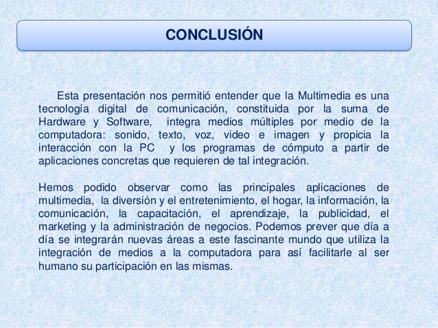 Tecnología en multimedia – Tecnologia en computacion
