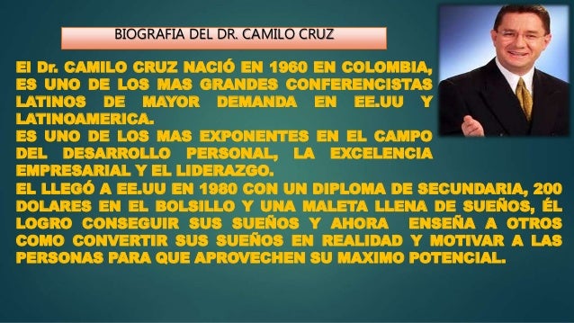 LA VACA DR. CAMILO CRUZ - PRESENTACION