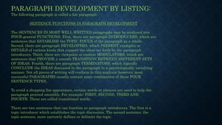 How to write paragraphs | PPT