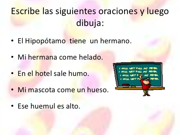 Oraciones Con La Letra H Mayuscula - Descarga Gratuita