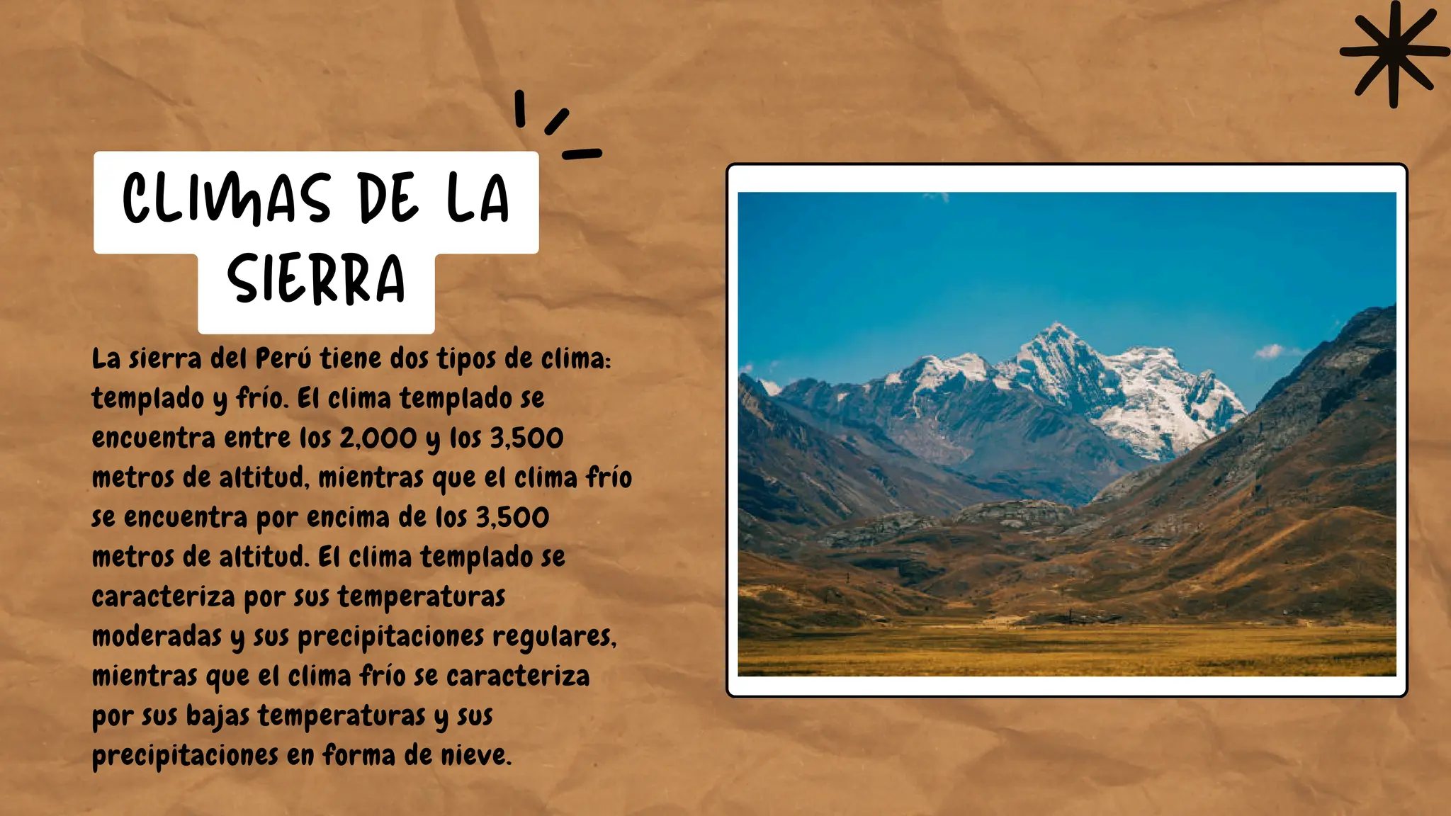 Los Climas del Perú Costa, Sierra y Selva | PDF