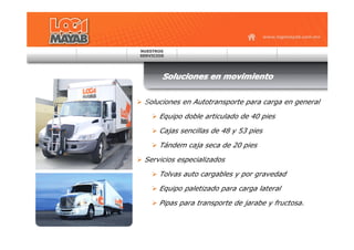 Presentación logi mayab | PDF
