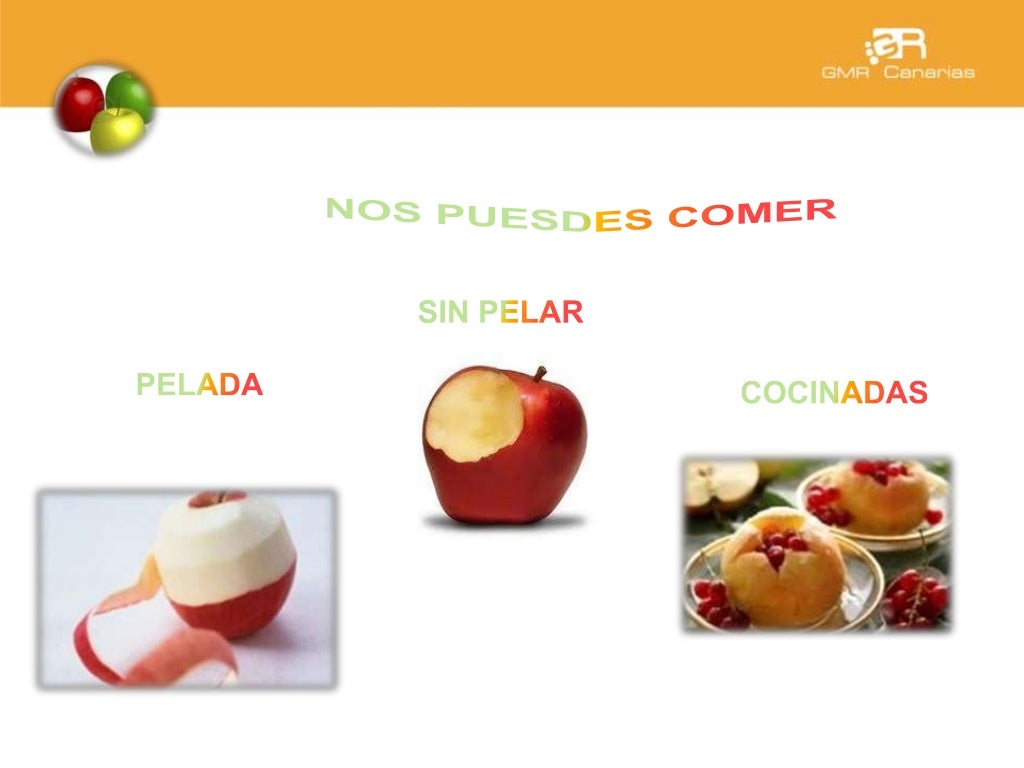 Presentación manzana