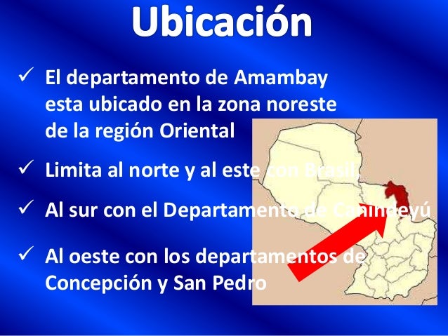 AMÉRICA LATINA | PARAGUAY | Departamento de Amambay: Historia ...